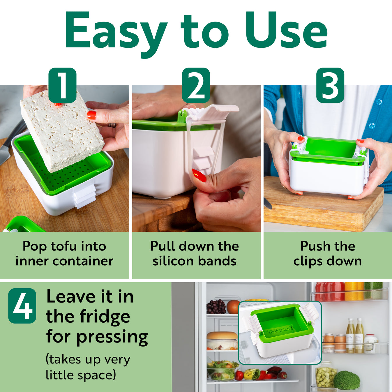 Tofuture Tofu Press | Best Tofu Press for Easy, Mess-Free Tofu at Home ...